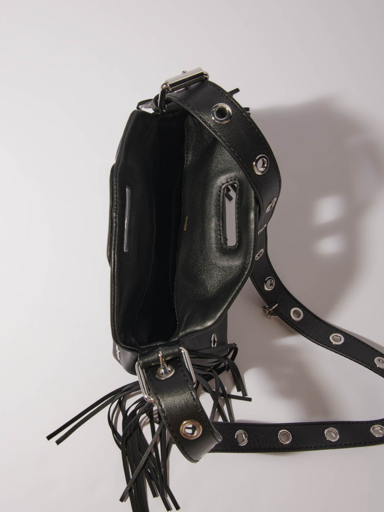 Miss M Mini eyelet leather bag